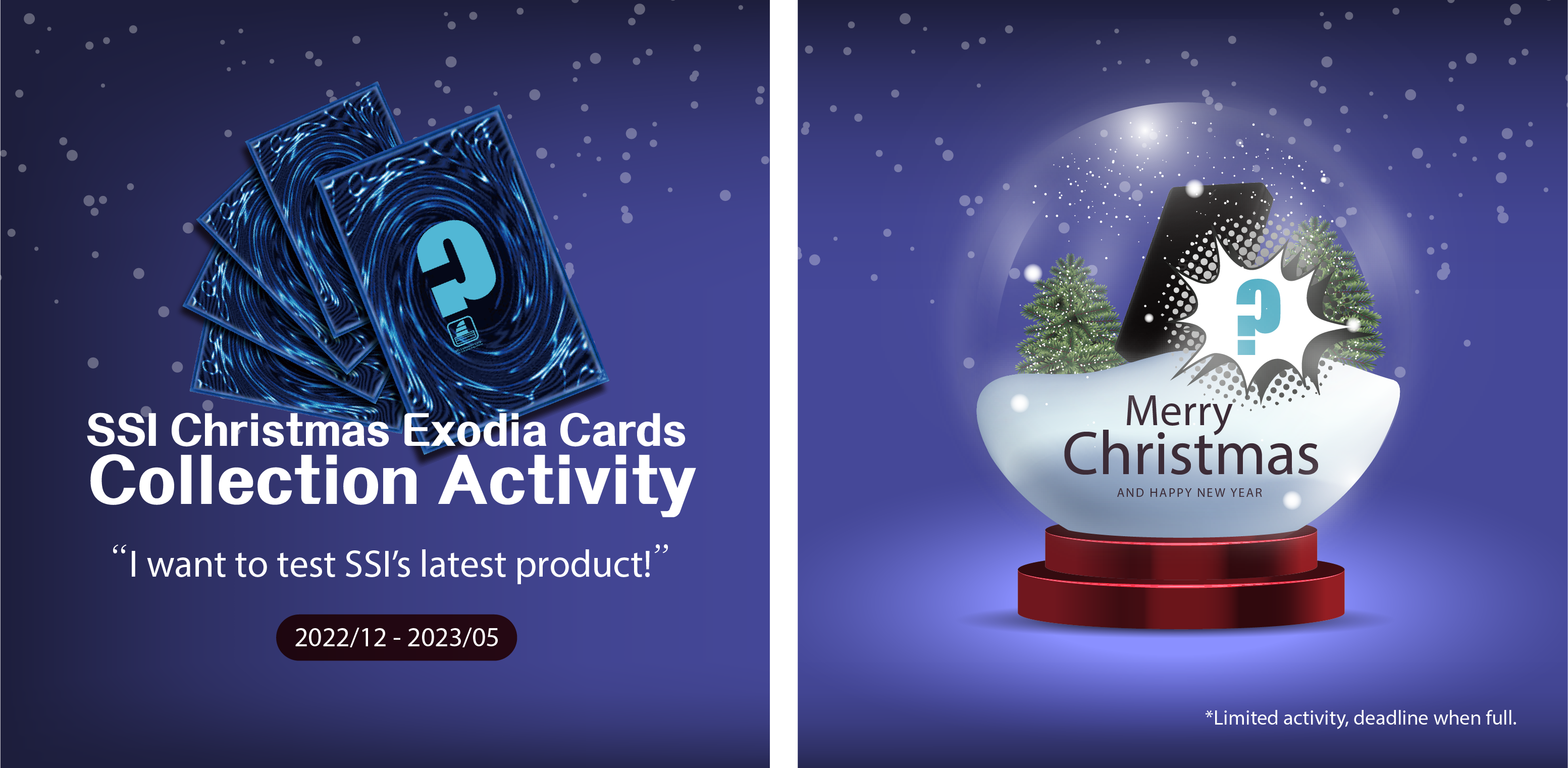 2022.12 Get First Card Of "SSI Christmas Exodia"